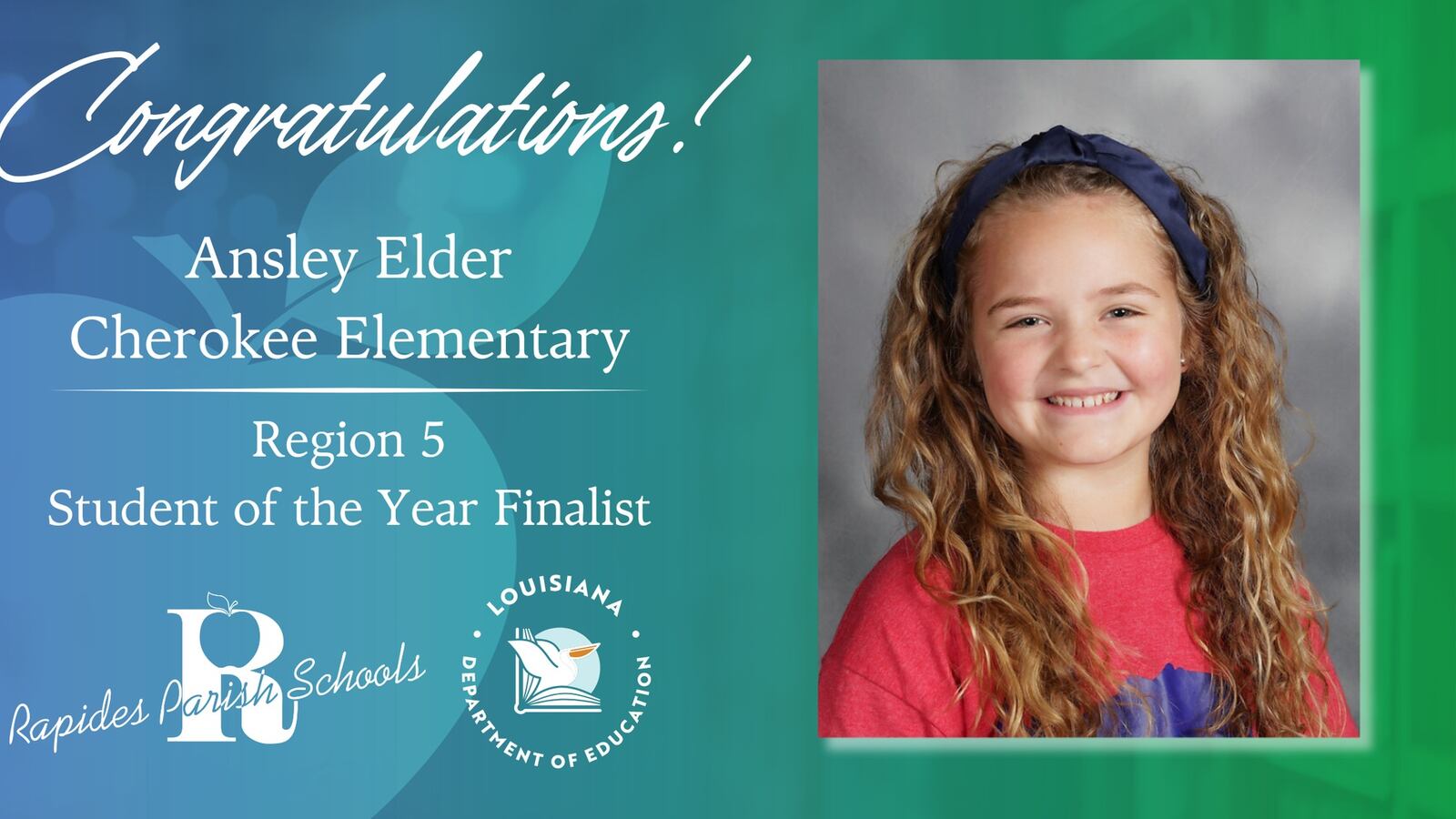 Cherokee Elementary’s Ansley Elder named Region 5 State Student of the ... Cherokee Elementary’s Ansley Elder named Region 5 State Student of the ...